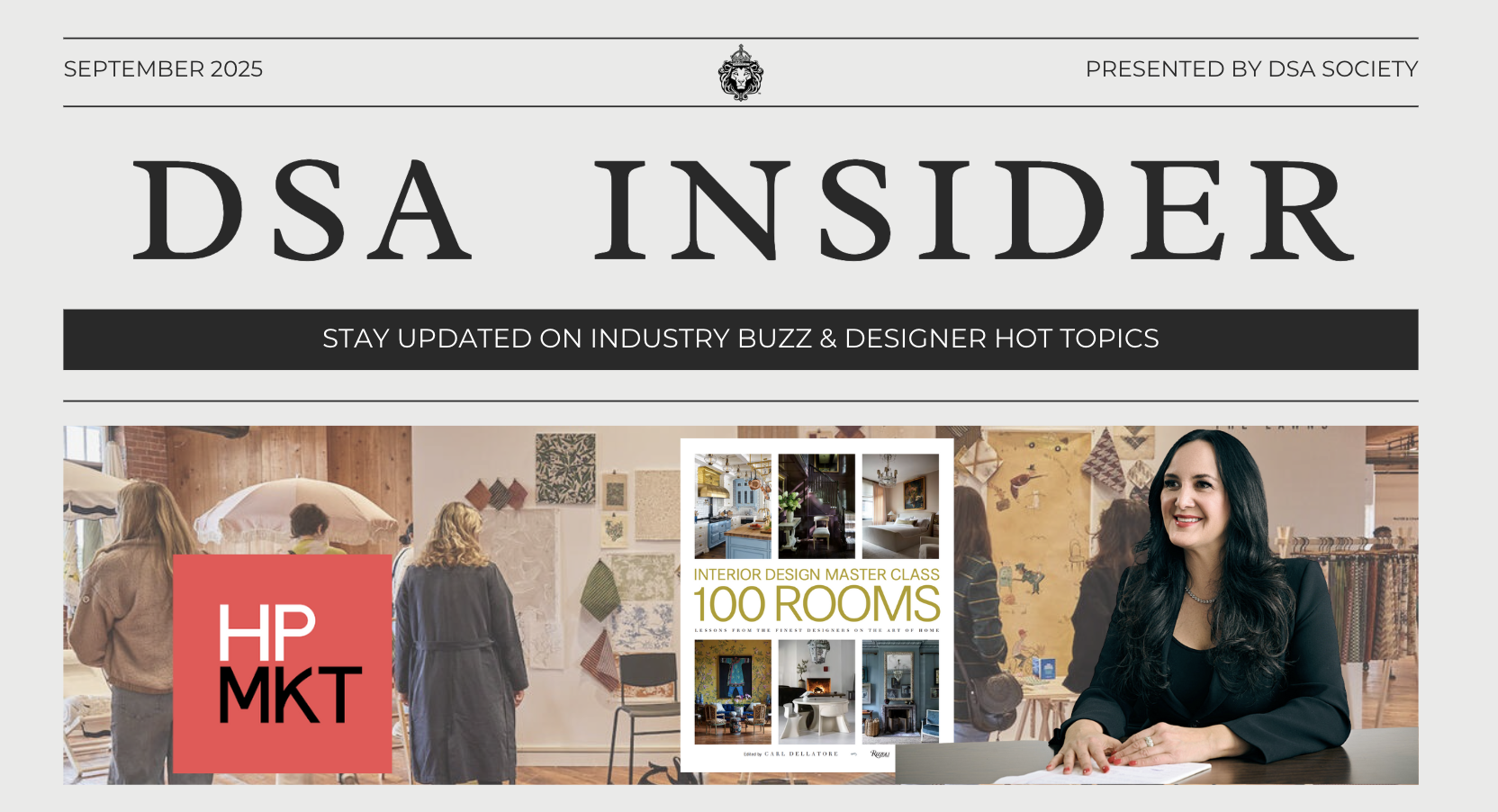 Interior Designers | September Happenings: 100 Rooms Book Announcement | Interior Design Education